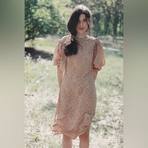 Lait Collection | Dresses | Laitcollection Elina Peach Dress | Poshmark